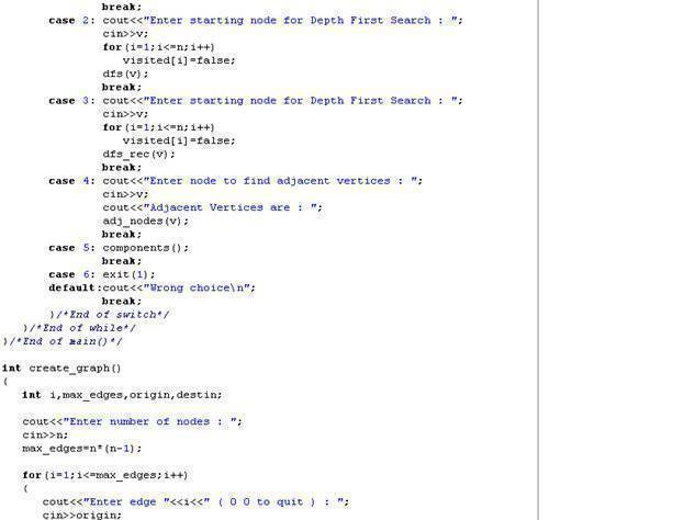 Depth First Search Algorithm