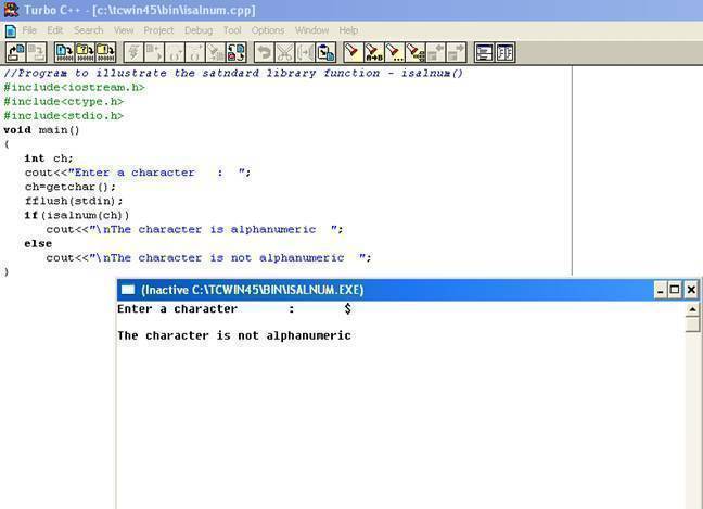 Standard Library Functions